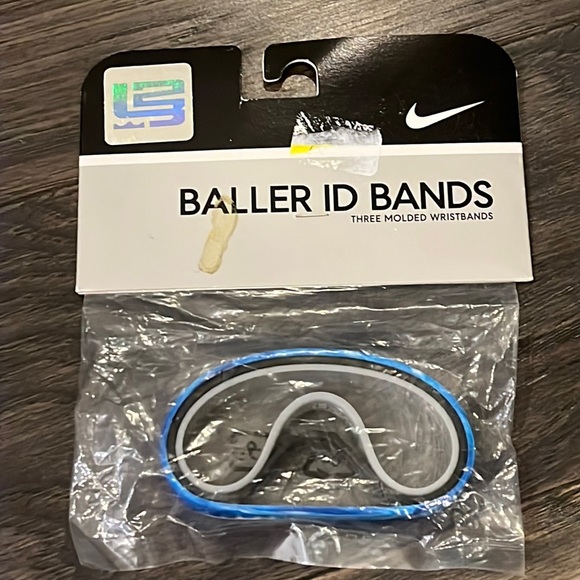 Nike | Accessories | Nike Lebron James Baller Id Bands Wristbands ...